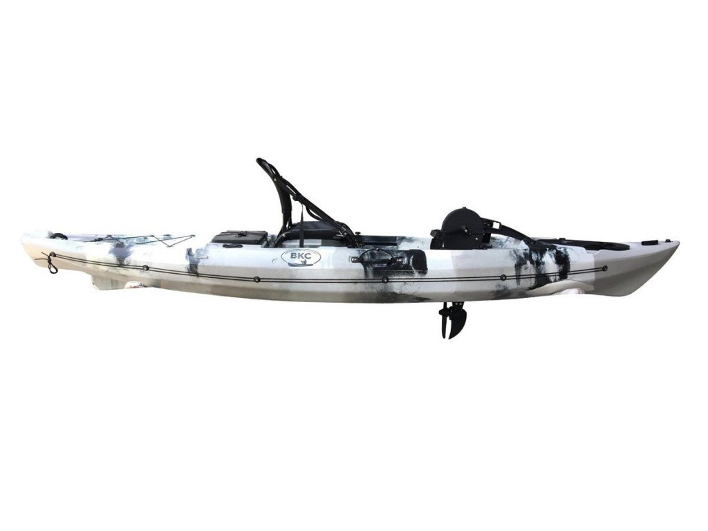 BKC - PK12 Angler 12-foot Sit On Top Solo Fishing Kayak w/ Instant ...