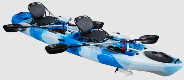 BKC - PK14 Angler 14-foot Sit On Top Tandem Fishing Kayak w/ Trolling ...