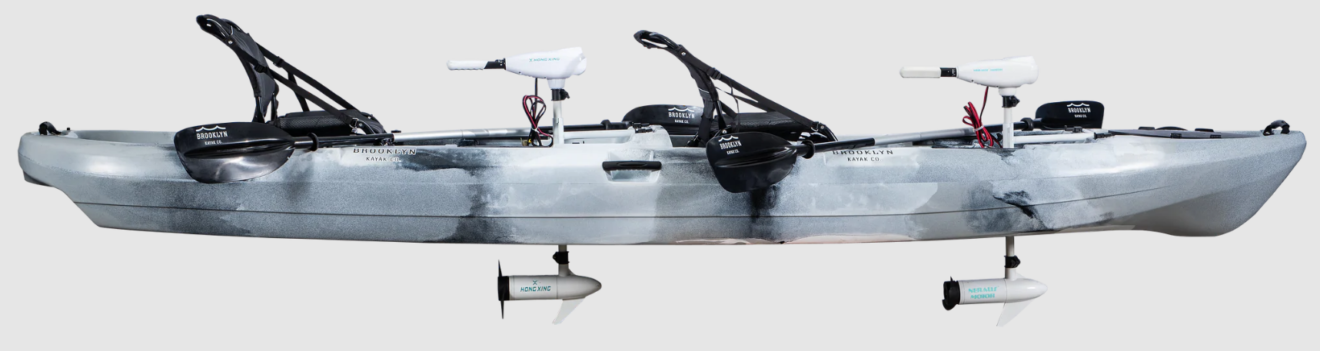 BKC - PK14 Angler 14-foot Sit On Top Tandem Fishing Kayak w/ Trolling ...