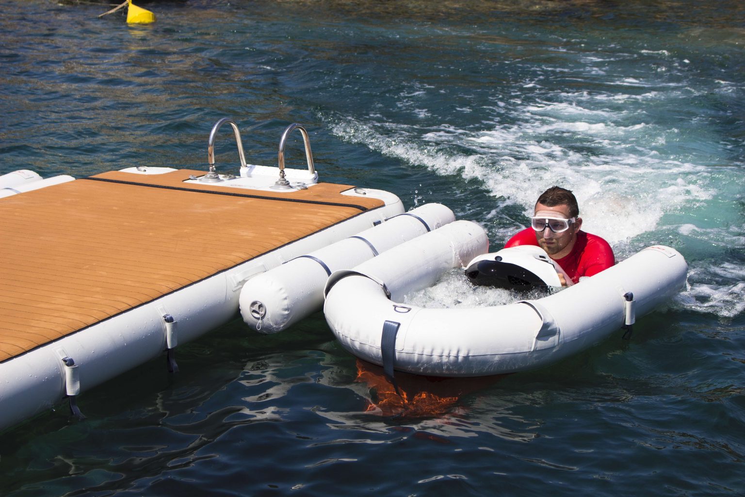 Nautibuoy Marine - Sport Teak Platform | Sandbay Sports