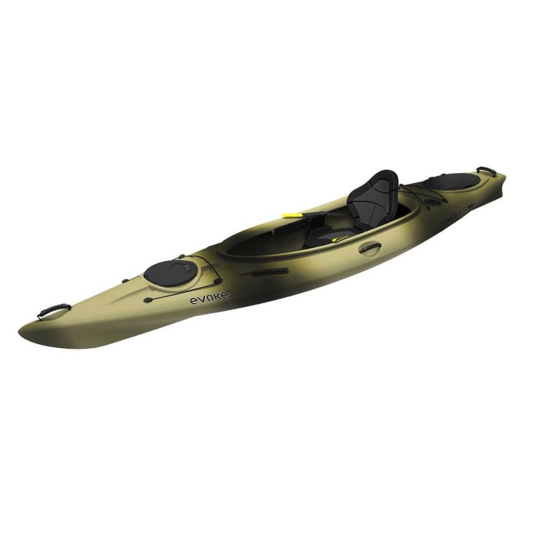 Evoke - Conquer 100 Sit In Fishing Kayak Camo | Sandbay Sports