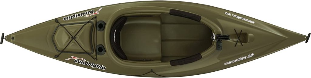 Sun Dolphin - Excursion 10 Sit In Fishing Kayak | Sandbay Sports
