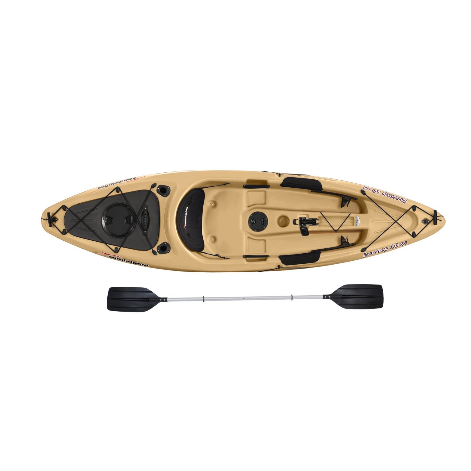 Sun Dolphin - Journey 10ss Sit On Fishing Kayak | Sandbay Sports