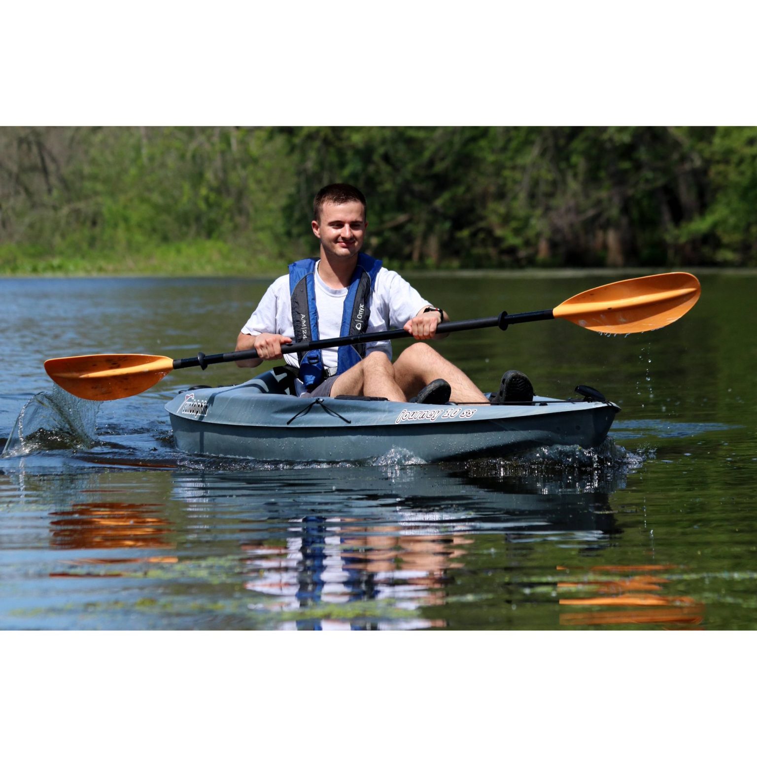 Sun Dolphin - Journey 10ss Sit On Fishing Kayak | Sandbay Sports
