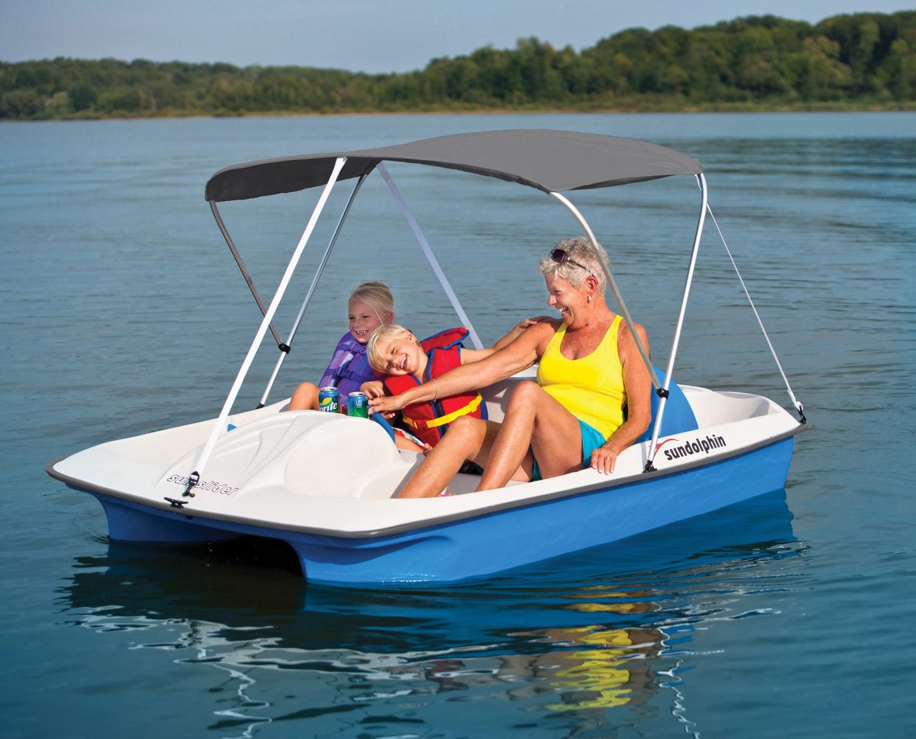 Sun Dolphin - Sun Slider 5 Person Pedal Boat | Sandbay Sports